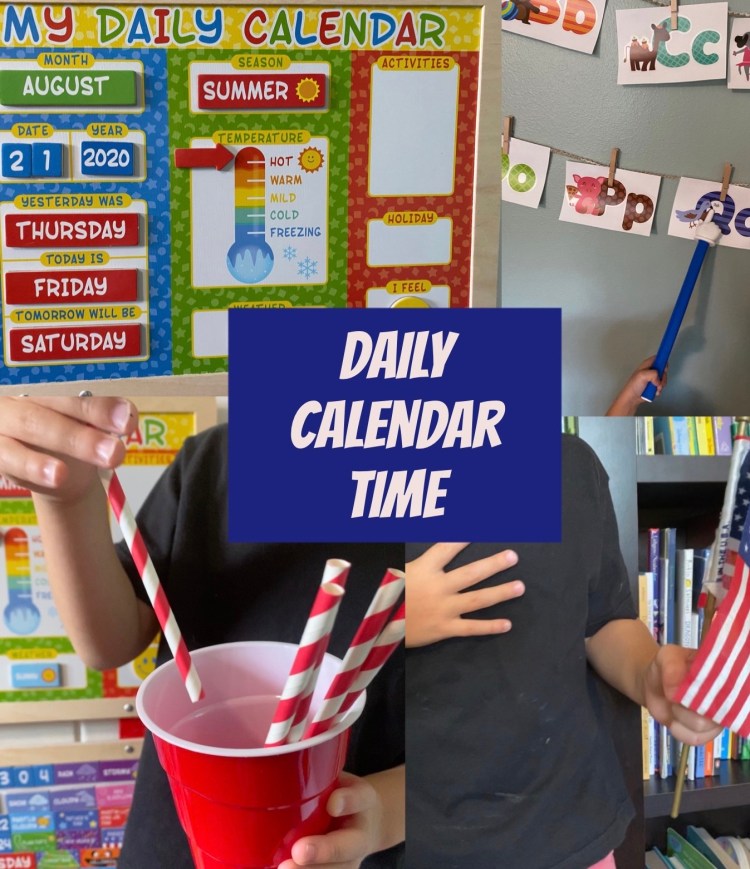 Preschool Calendar Time